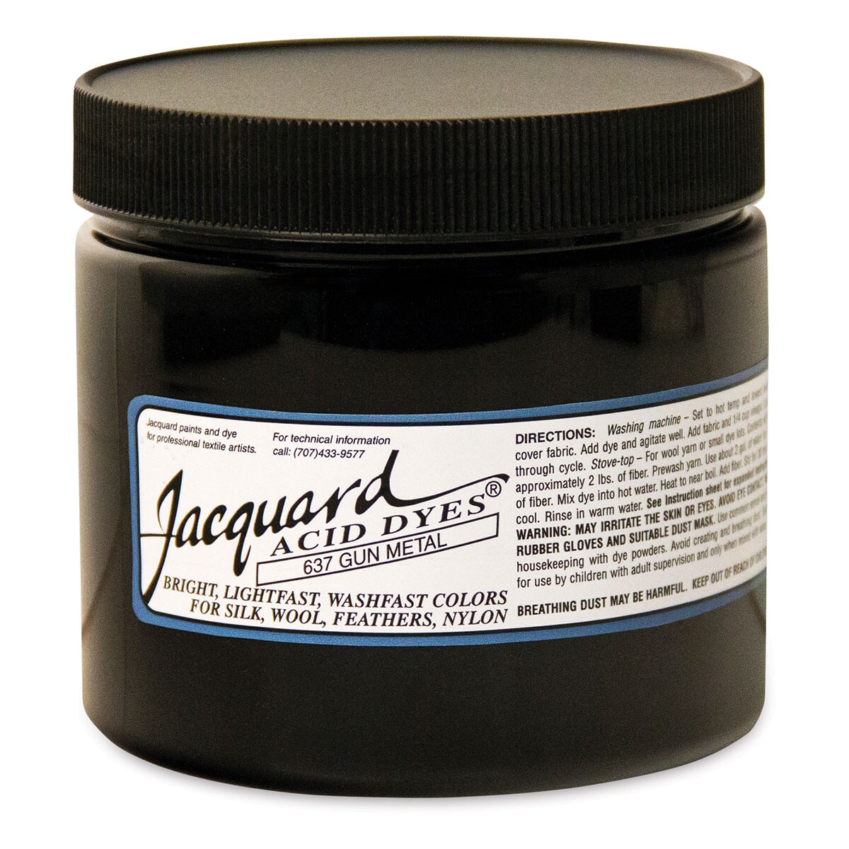 Jacquard Acid Dye - Gun Metal, 8 oz | Michaels