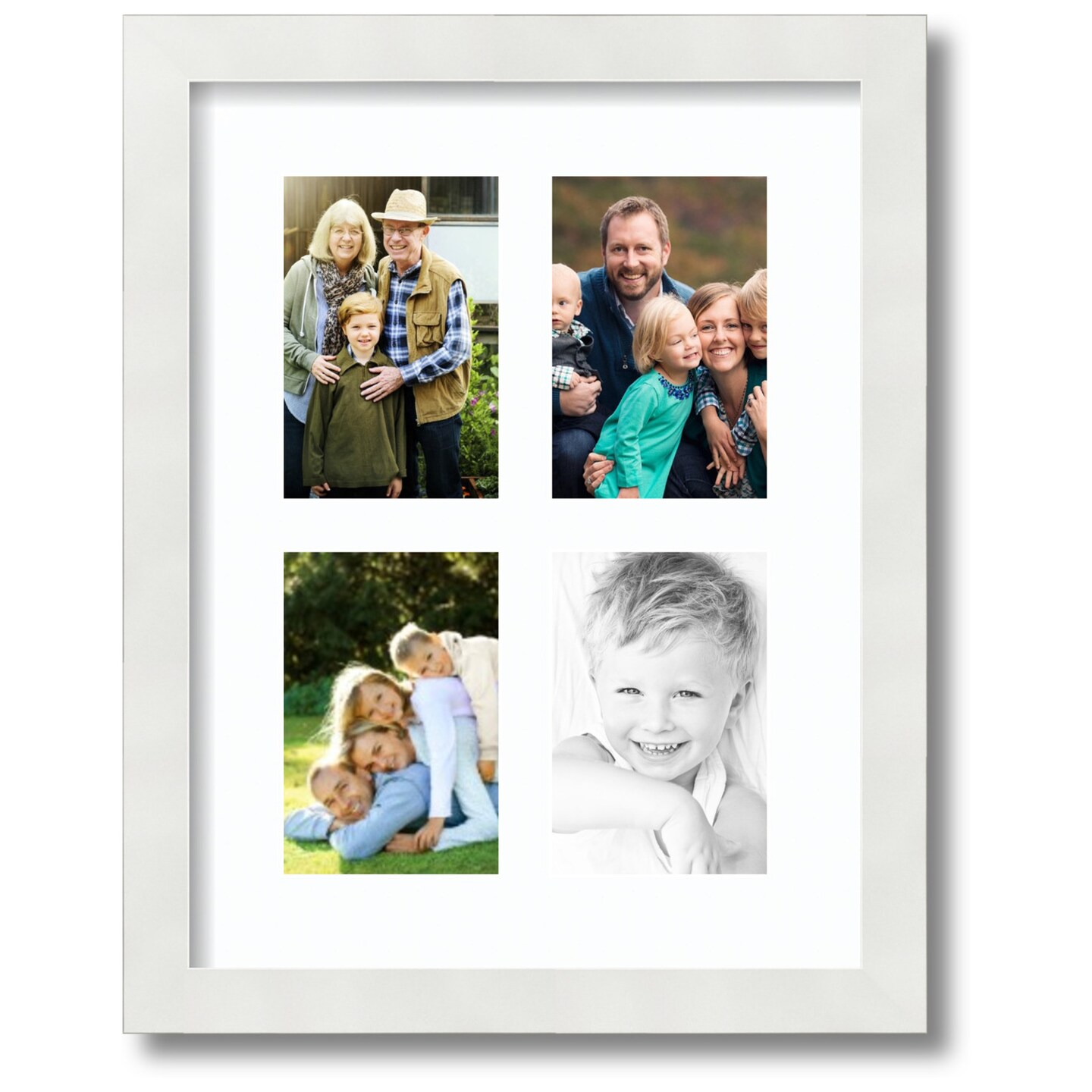 ArtToFrames Collage Photo Picture Frame with 4 - 4x6 inch Openings ...