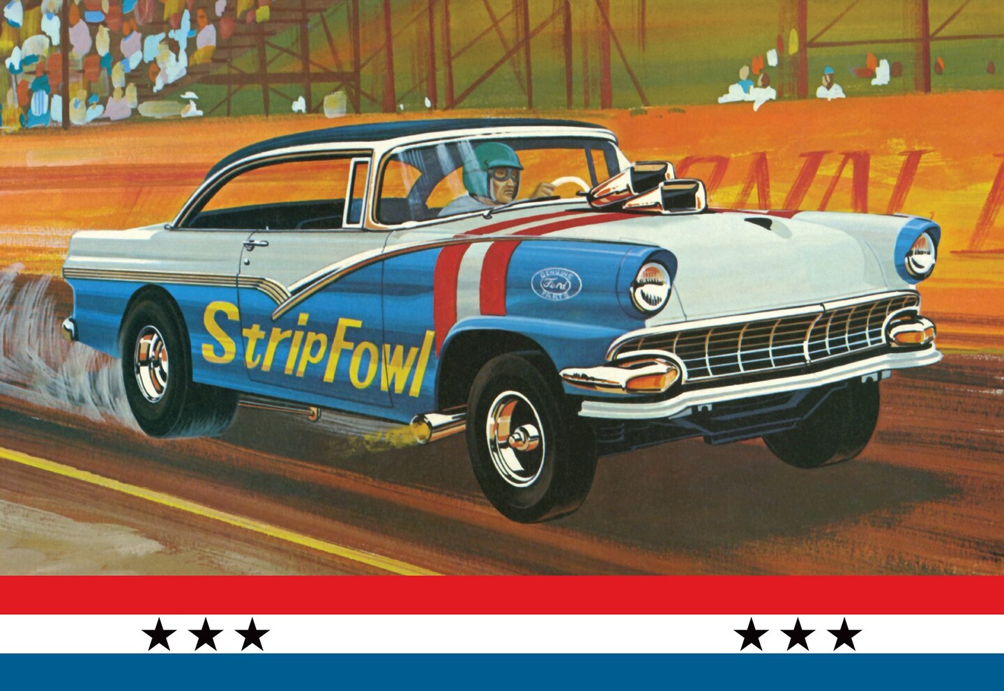 Round2 44951 1956 Ford Victoria Hardtop Car Plastic Model | Michaels