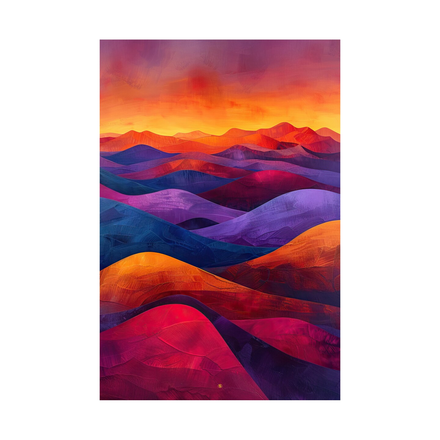 Modern Abstract Art, Office Poster, Home Decor | S31A13 | MakerPlace by ...