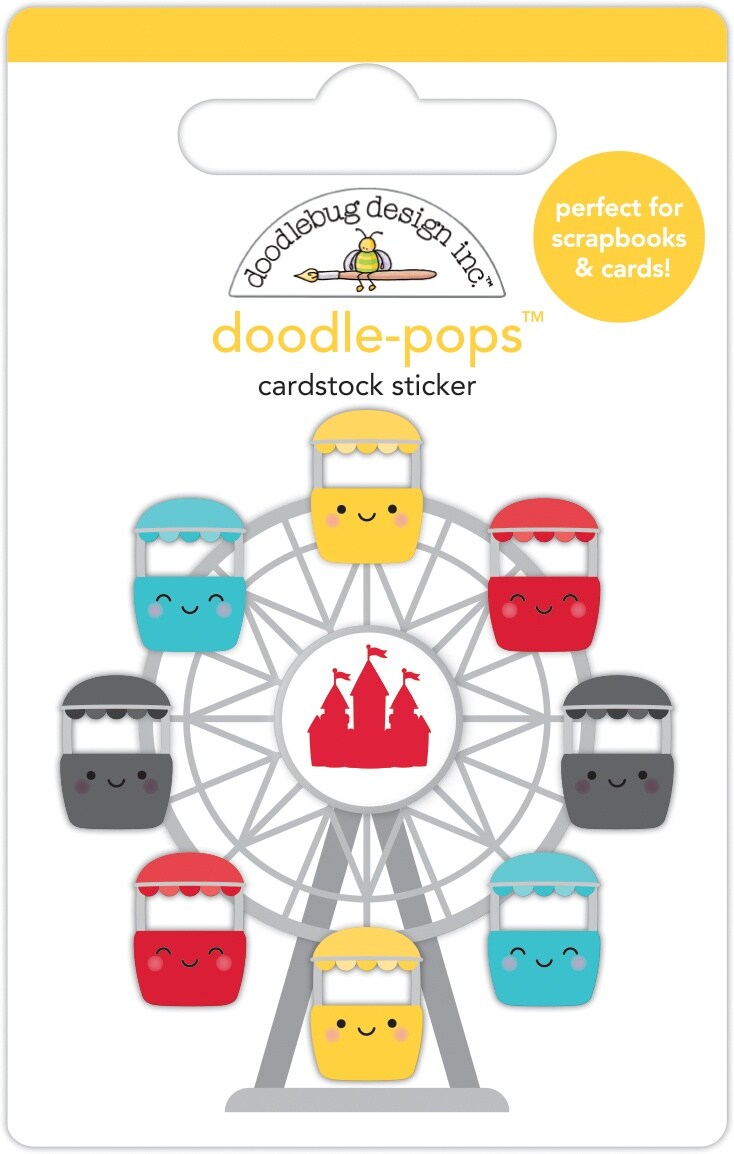 Doodlebug Doodle-Pops 3D Stickers-Round-N-Round | Michaels