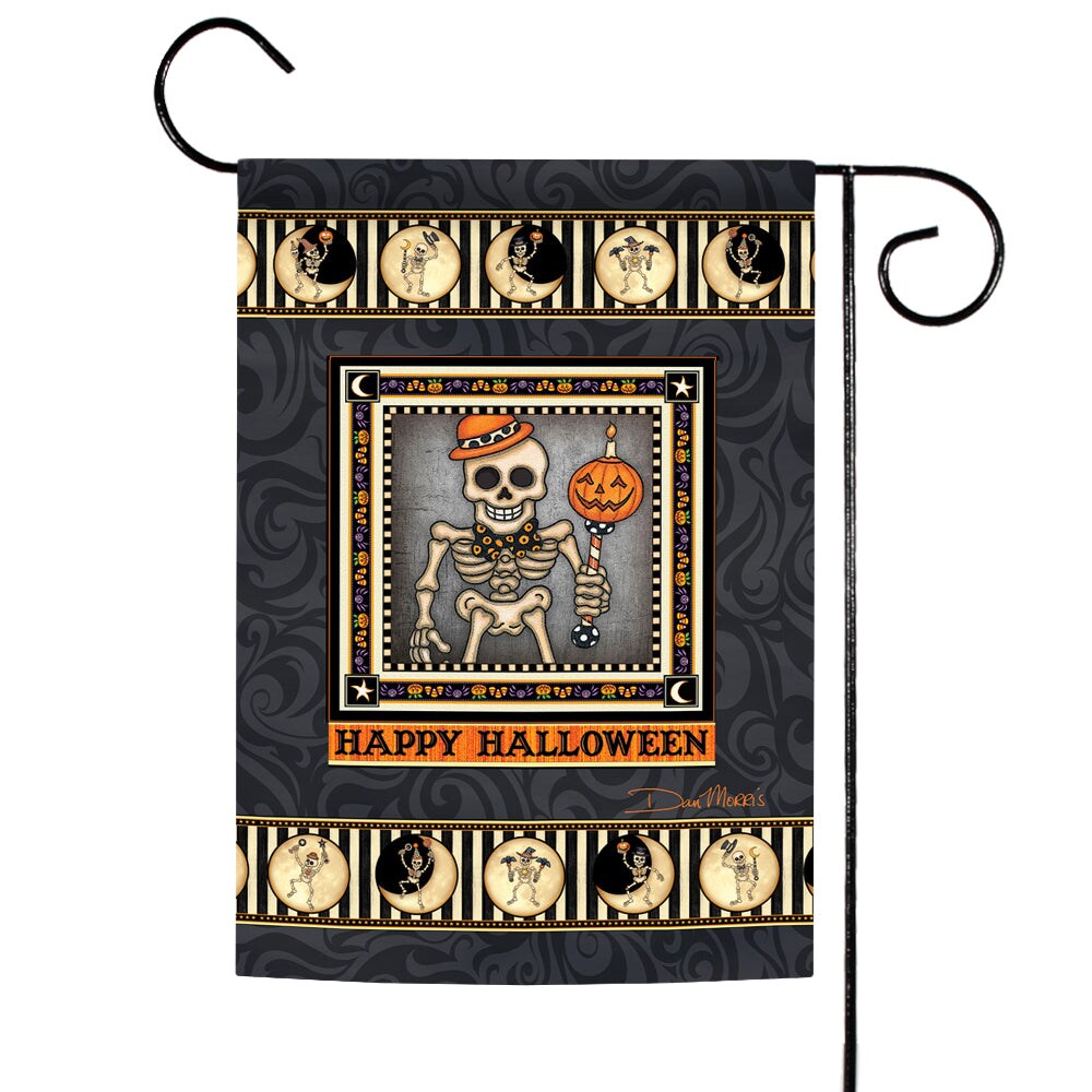 Skeleton Season Decorative Halloween Flag | Michaels