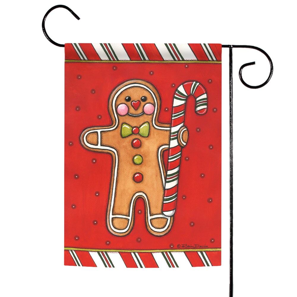 Gingerbread Man Decorative Christmas Flag | Michaels