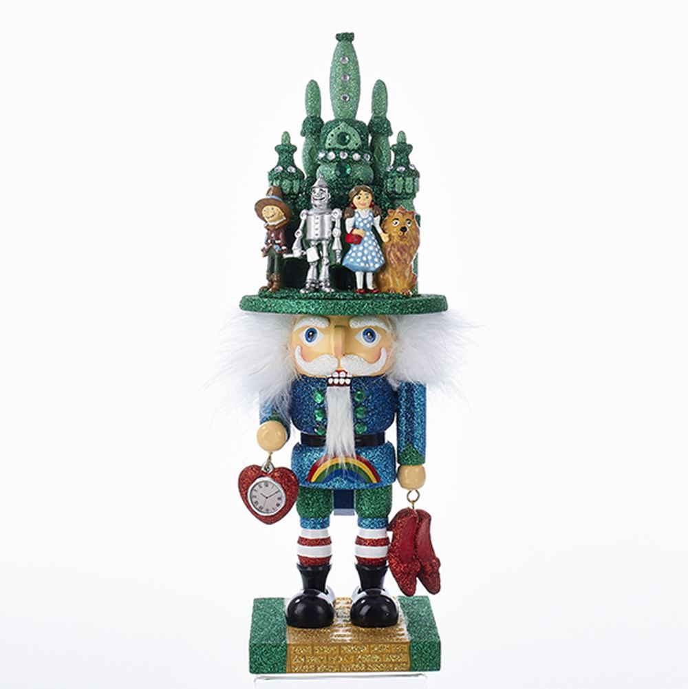 CC Christmas Decor 16" Vibrantly Colored Glittering Finish Wizard of Oz ...