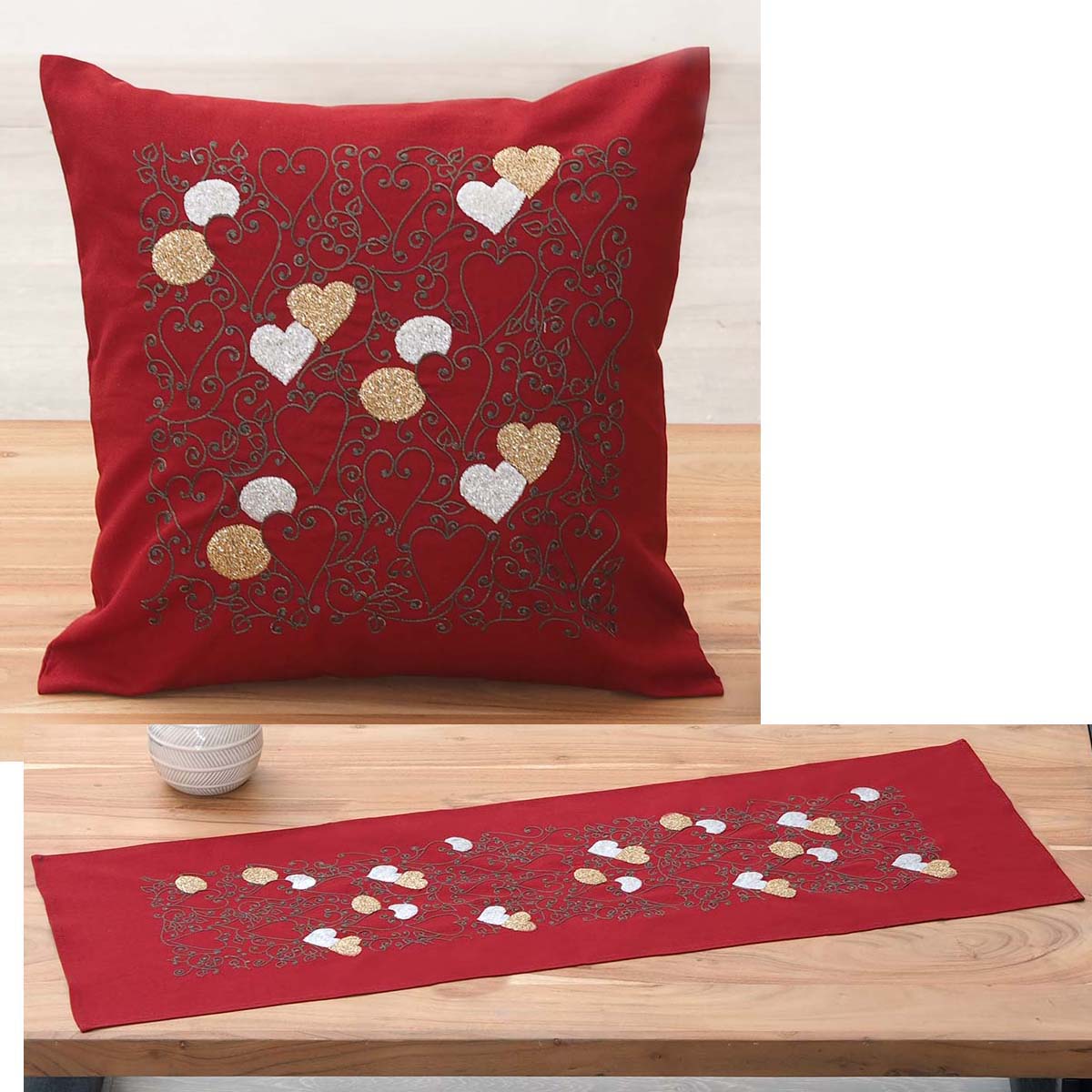 Herrschners Love Divine Set Stamped Embroidery | Michaels