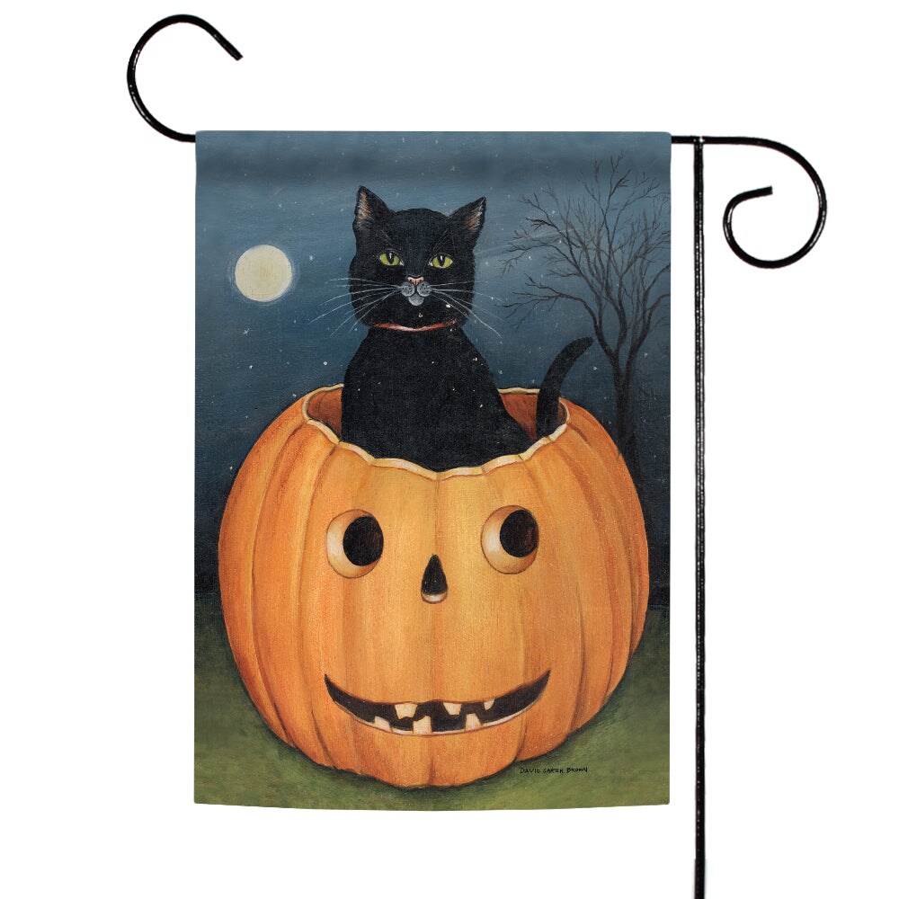 Hollow Cat Decorative Halloween Flag | Michaels