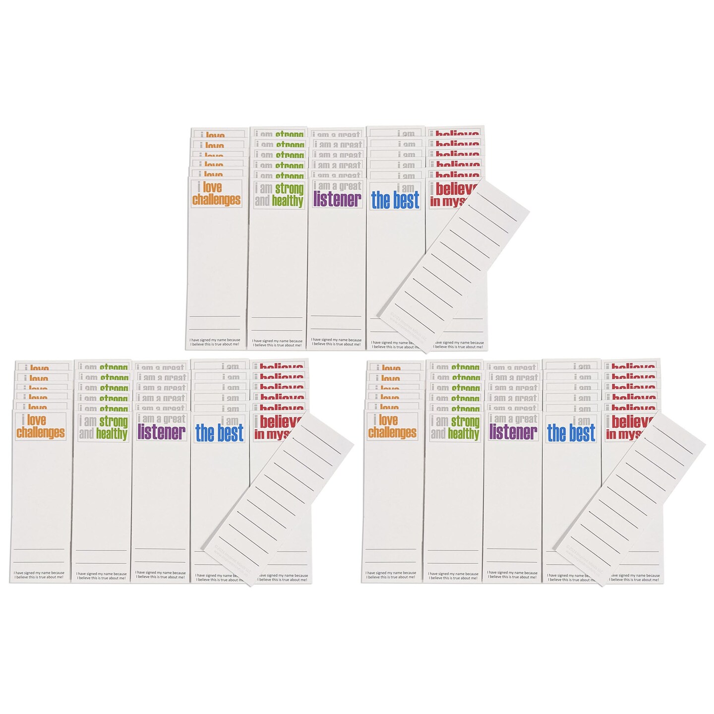 Page Keepers Bookmarks, Positivity Booster Set, 30 Per Set, 3 Sets ...