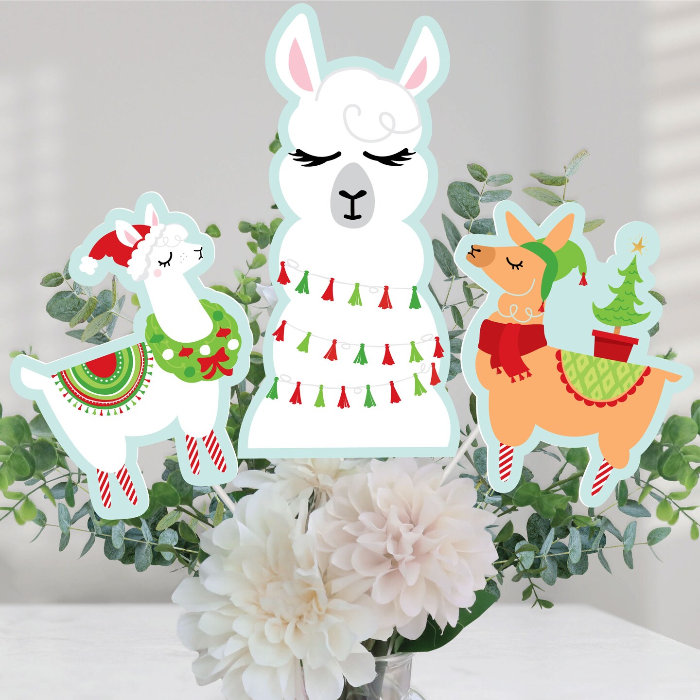 Big Dot of Happiness Fa La Llama - Christmas and Holiday Party ...
