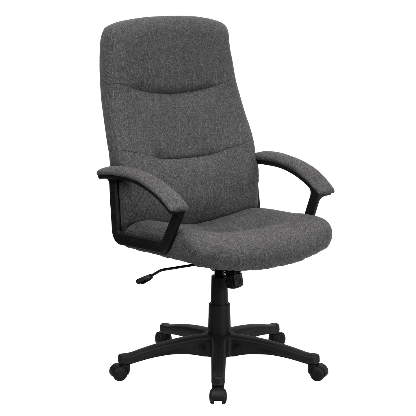 Emma and Oliver High Back 2-Line Horizontal Stitch Back Executive ...