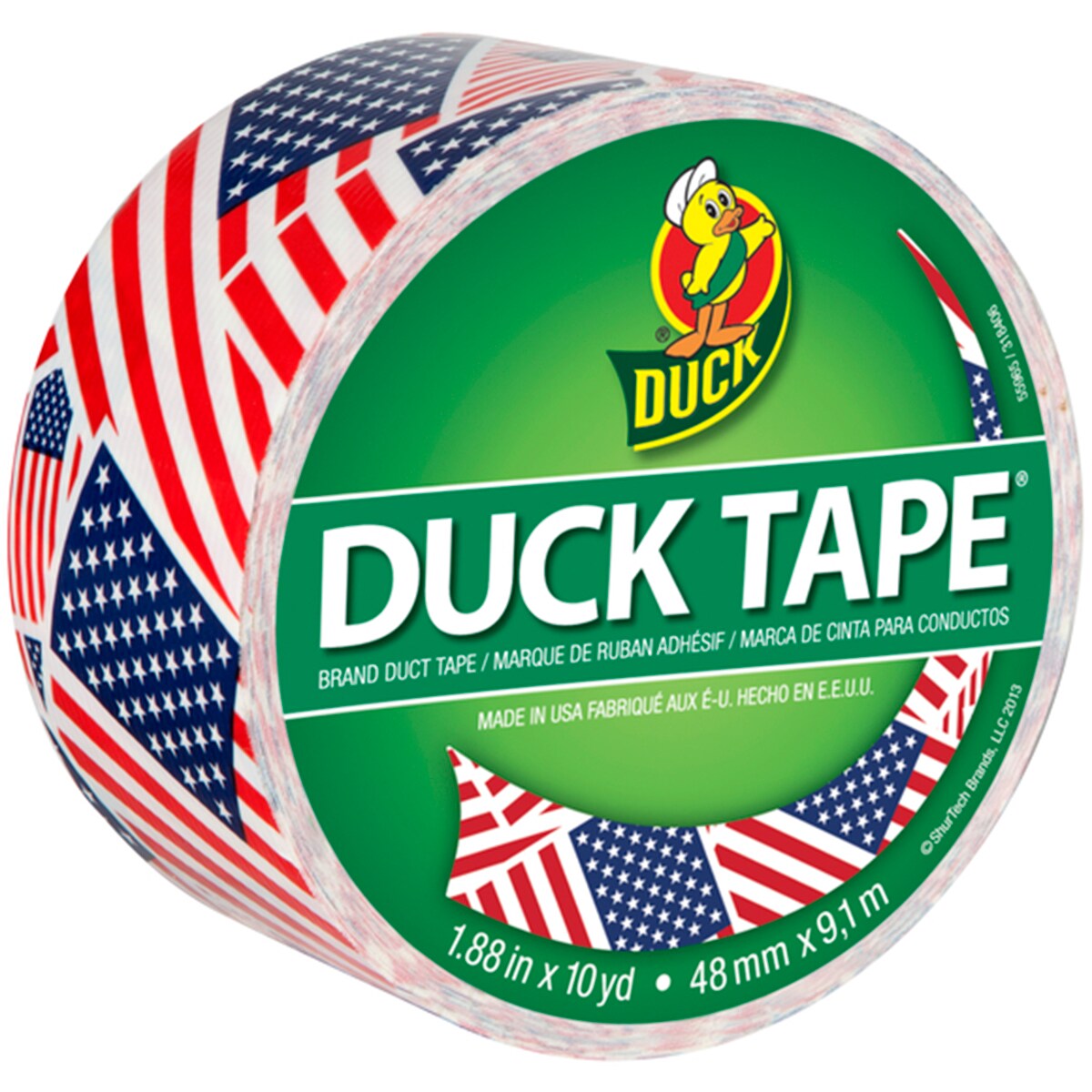 Duck Patterned Duck Tape 1.88"X10yd-Us Flag | Michaels
