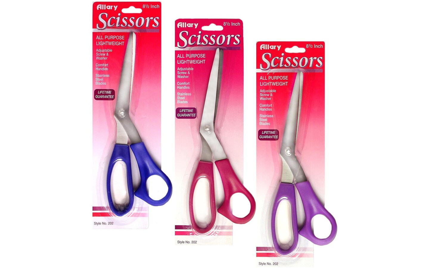Allary Scissors 8.5" All Purpose Bent Trim Astd | Michaels