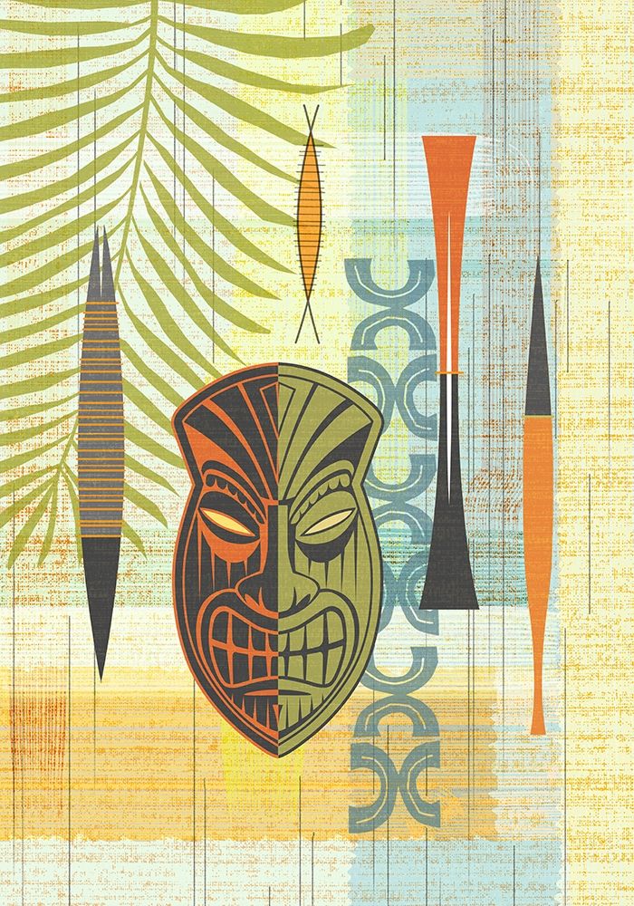Tiki Warrior No 1 Poster Print by James Theodore # T734D | Michaels
