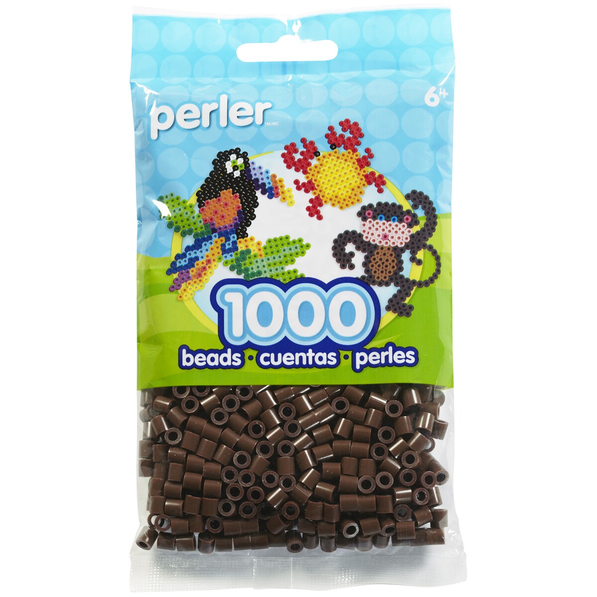 Perler Beads 1,000/Pkg-Brown | Michaels