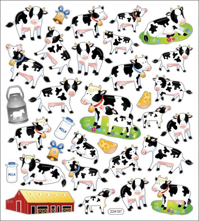 Sticker King Stickers-Dairy Cows | Michaels