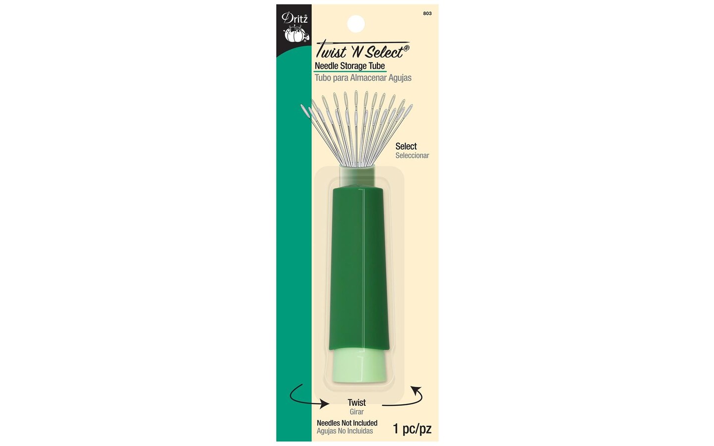 Dritz Twist N Select Needle Storage Tube | Michaels