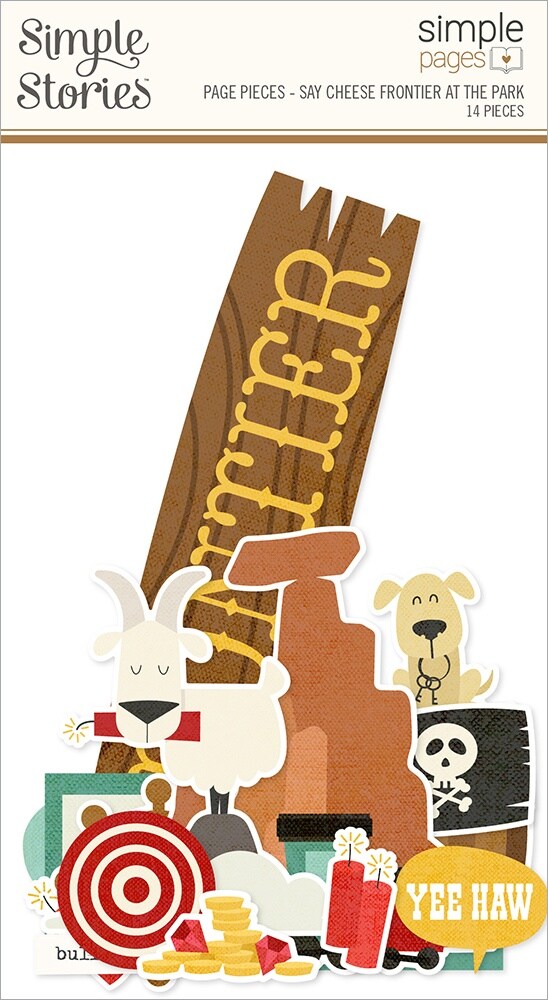 Simple Stories Simple Pages Page Pieces-Say Cheese Frontier At The Park ...