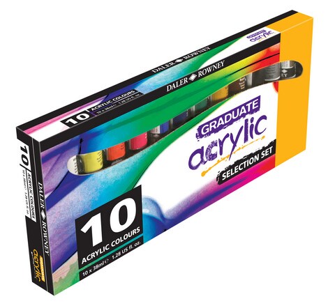 GRADUATE ACRYLIC 10 X 38ML INTRODUCTION SET | Michaels