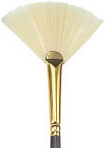 DAKOTA BEST SYNTHETIC BRISTLE LONG HANDLE FAN 3 | Michaels