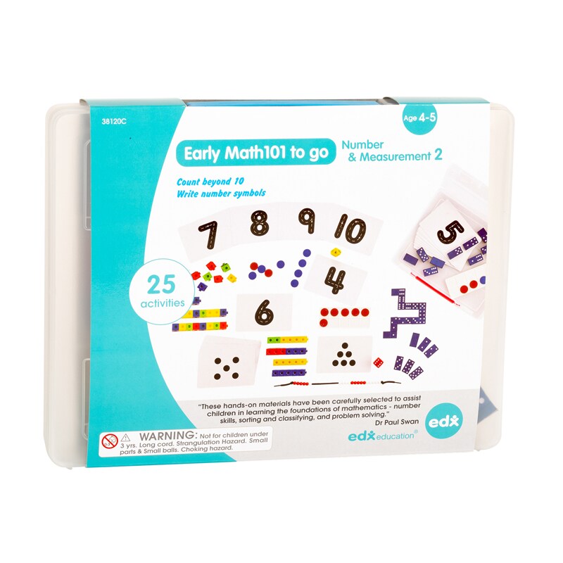 Early Math101 To Go - Ages 4-5 - Number & Measurement - In Home ...