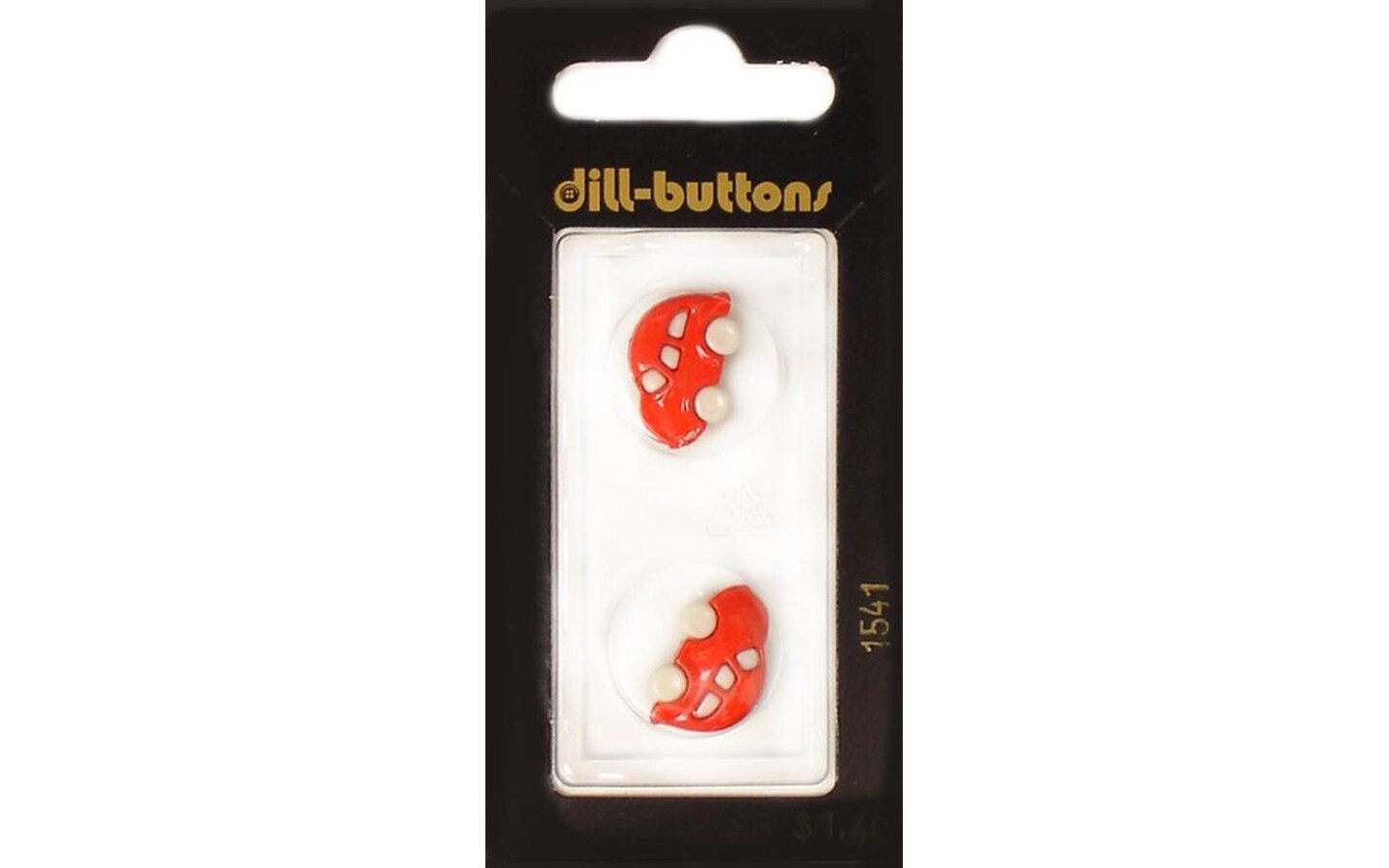 Dill Buttons 20Mm 2Pc Shank Car Red | Michaels