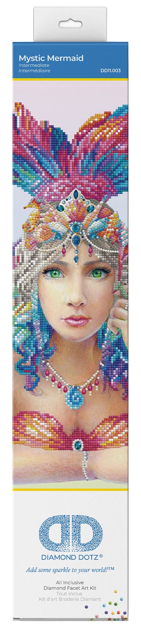 Diamond Dotz Diamond Art Kit 16.14"X20.08"-Mystic Mermaid | Michaels
