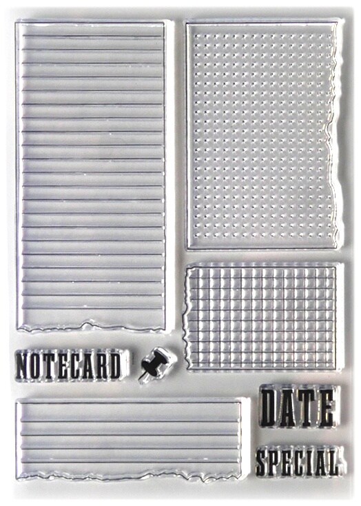 Elizabeth Craft Clear Stamps-Note Pieces | Michaels