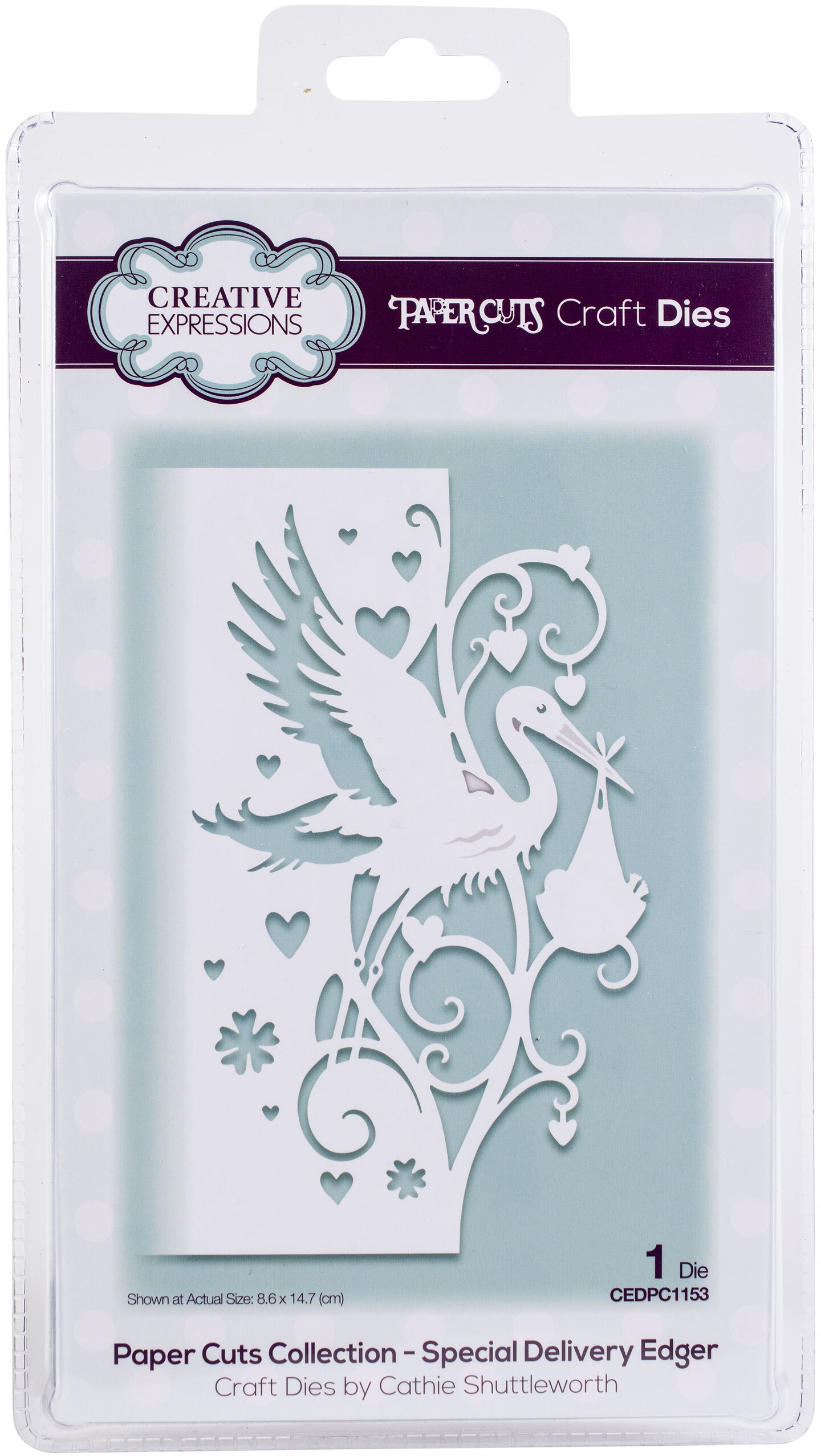 Creative Expressions Paper Cuts Edger Craft Dies-Special Delivery ...