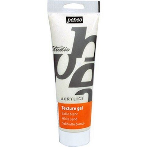 Studio Acrylics 130Ml Sand Gel White | Michaels