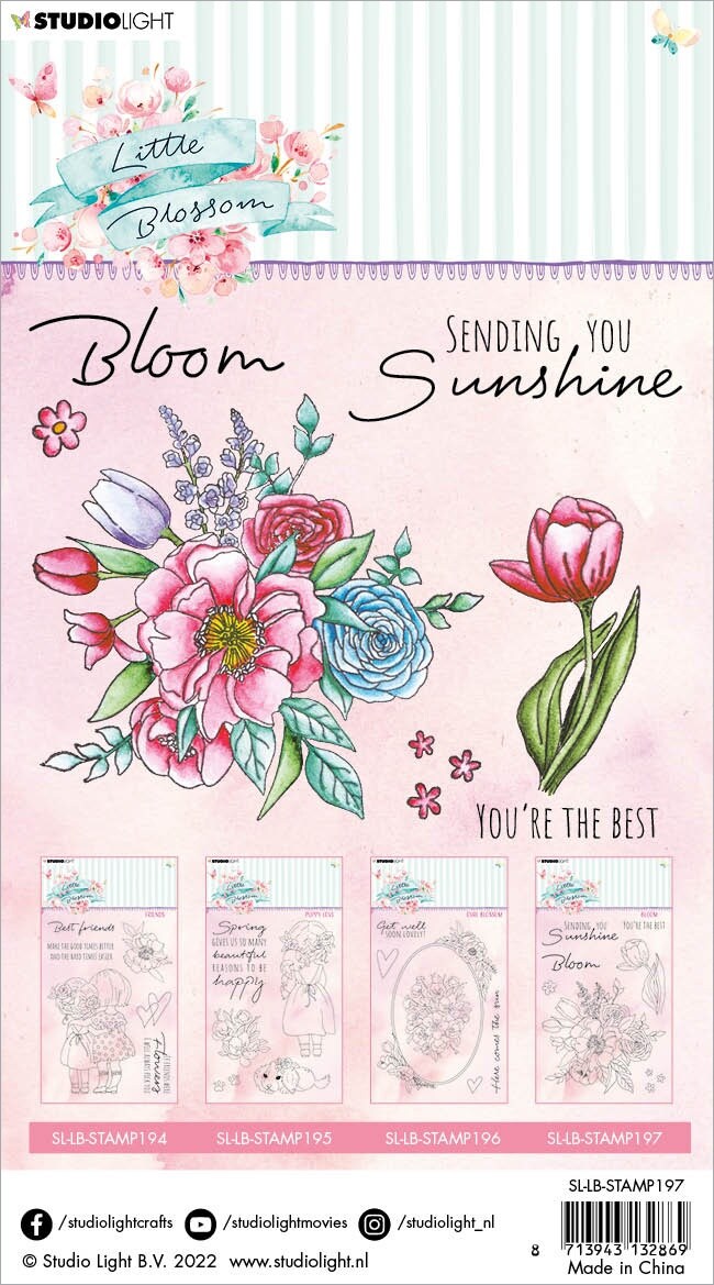 Studio Light Little Blossom Stamp-Nr. 197, Bloom | Michaels