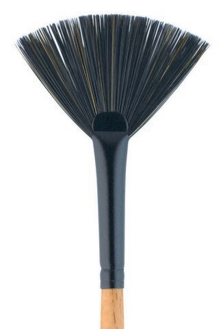 CATALYST POLYTIP FLAGGED SH SYNTH BRISTLE FAN 1 | Michaels