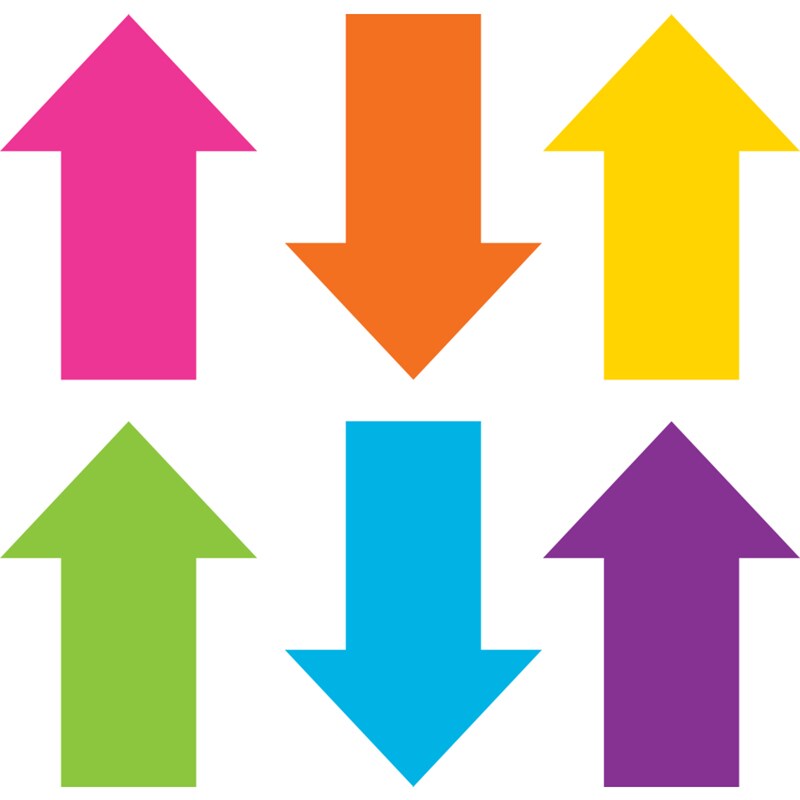 Spot On® Arrows Carpet Markers, 8" | Michaels
