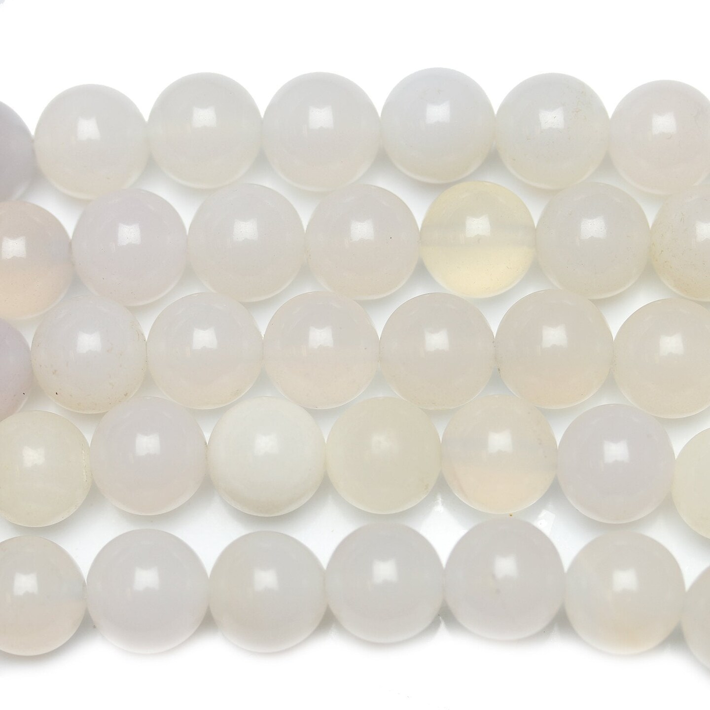White Dolomite Stone Round Beads | Michaels