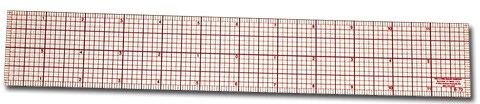 STANDARD BEVELED RULER 2 INCH X 12 INCH | Michaels