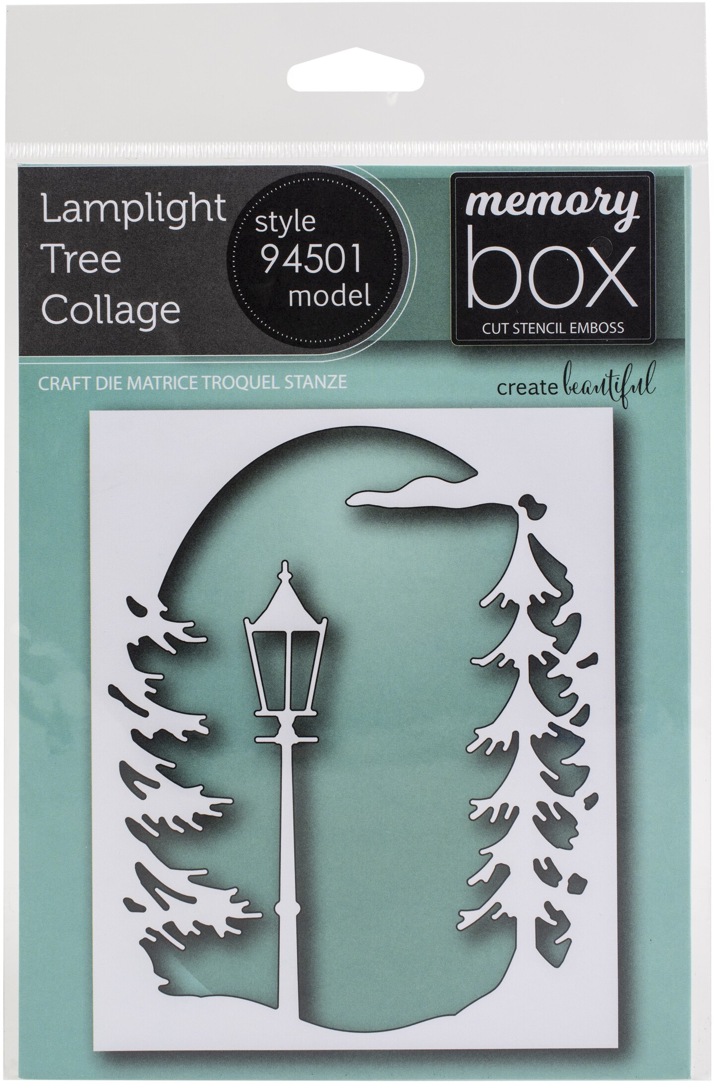 Memory Box Dies-Lamplight Tree Collage | Michaels