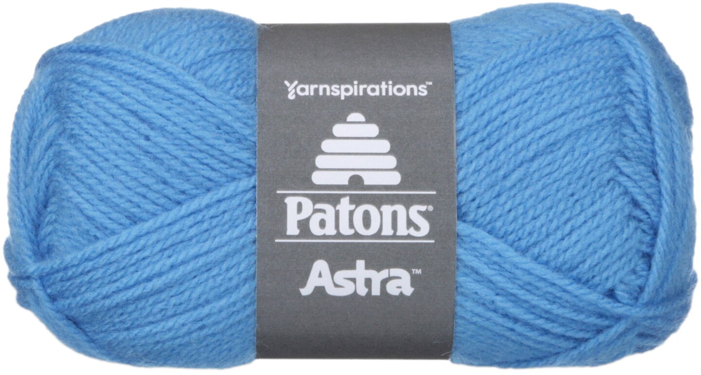 Patons Astra Yarn - Solids-Medium Blue | Michaels