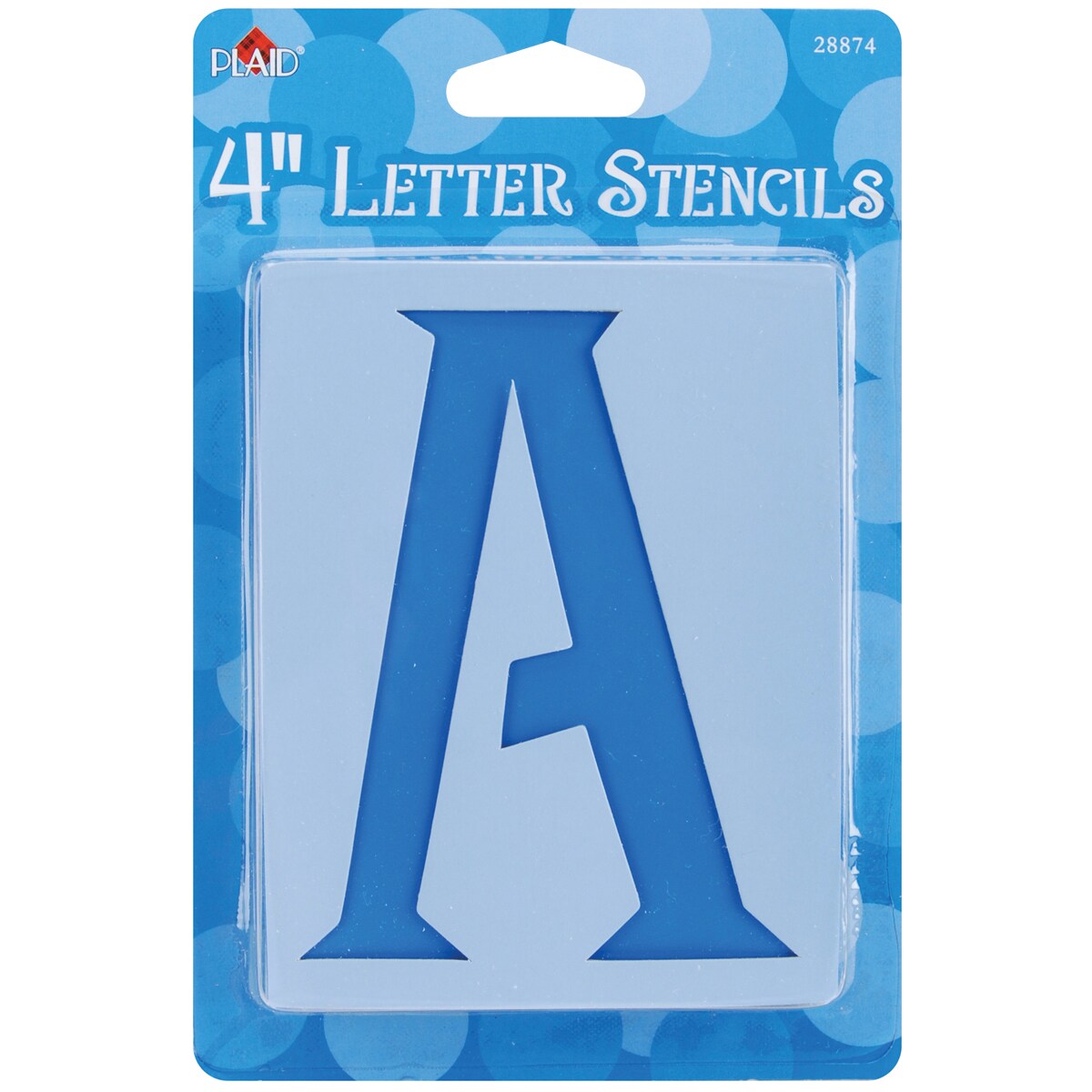 Plaid Mailbox Letter Stencils-Genie 4" | Michaels