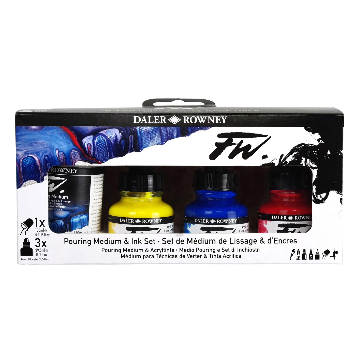 FW ACR INK SET POURING MEDIUM | Michaels