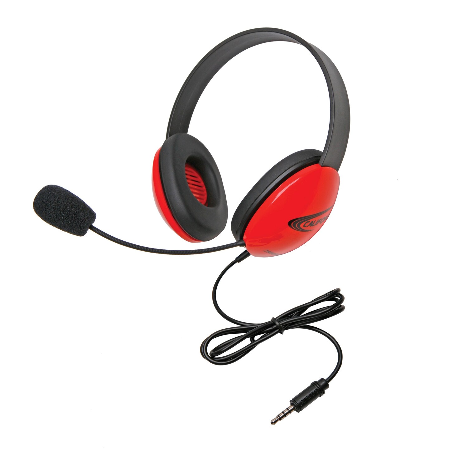 Listening First™ Headsets with Single 3.5mm plugs, Red | Michaels