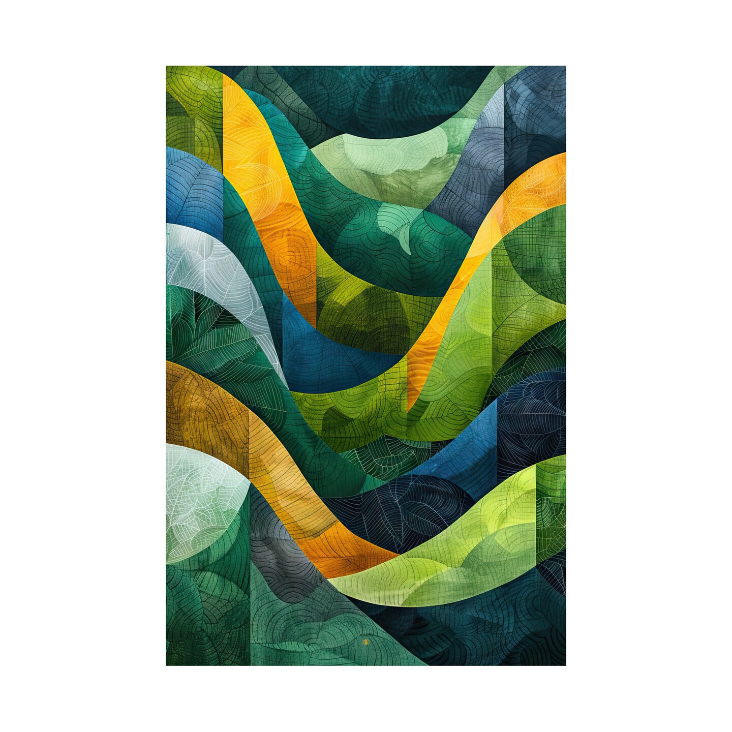 Modern Abstract Art, Office Poster, Home Decor | S8A4 | MakerPlace by ...