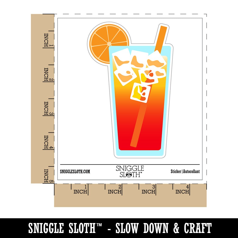 Tropical Fruit Drink Citrus Slice Waterproof Vinyl Phone Tablet Laptop ...