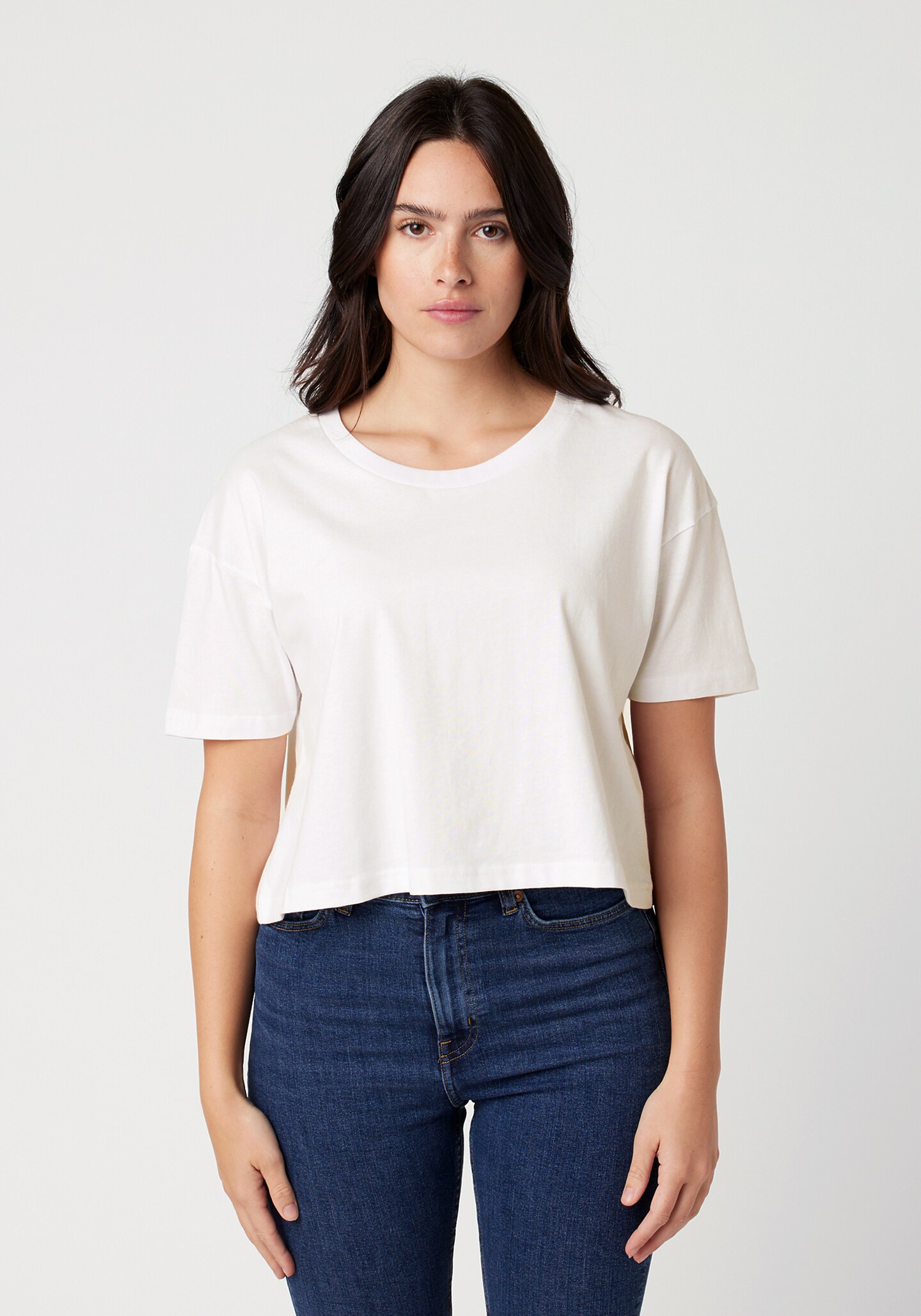 WOMEN'S Crewneck Short Sleeve CROP TOP | Michaels