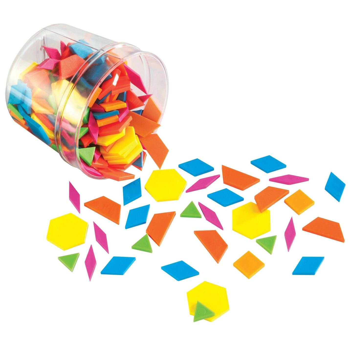 Brights!™ Pattern Blocks, 250 Pieces | Michaels