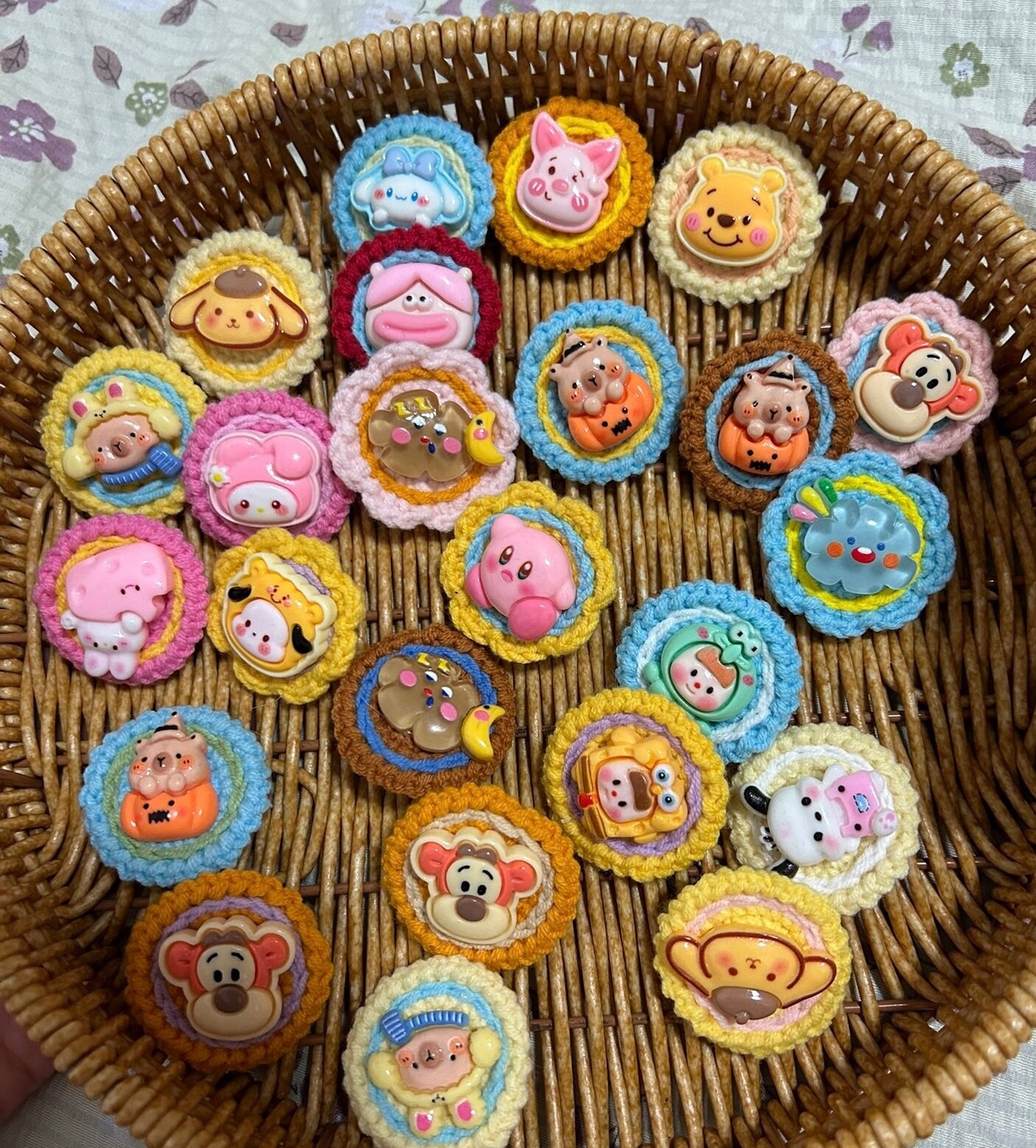 handmade crochet children brooch | MakerPlace by Michaels