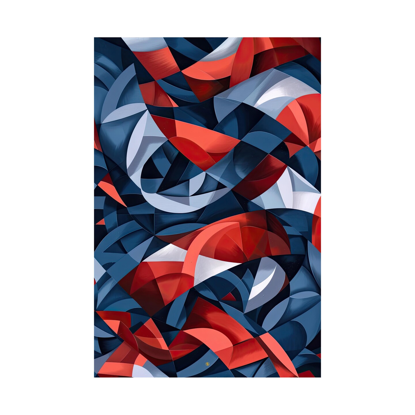 Modern Abstract Art, Office Poster, Home Decor | S22A10 | MakerPlace by ...