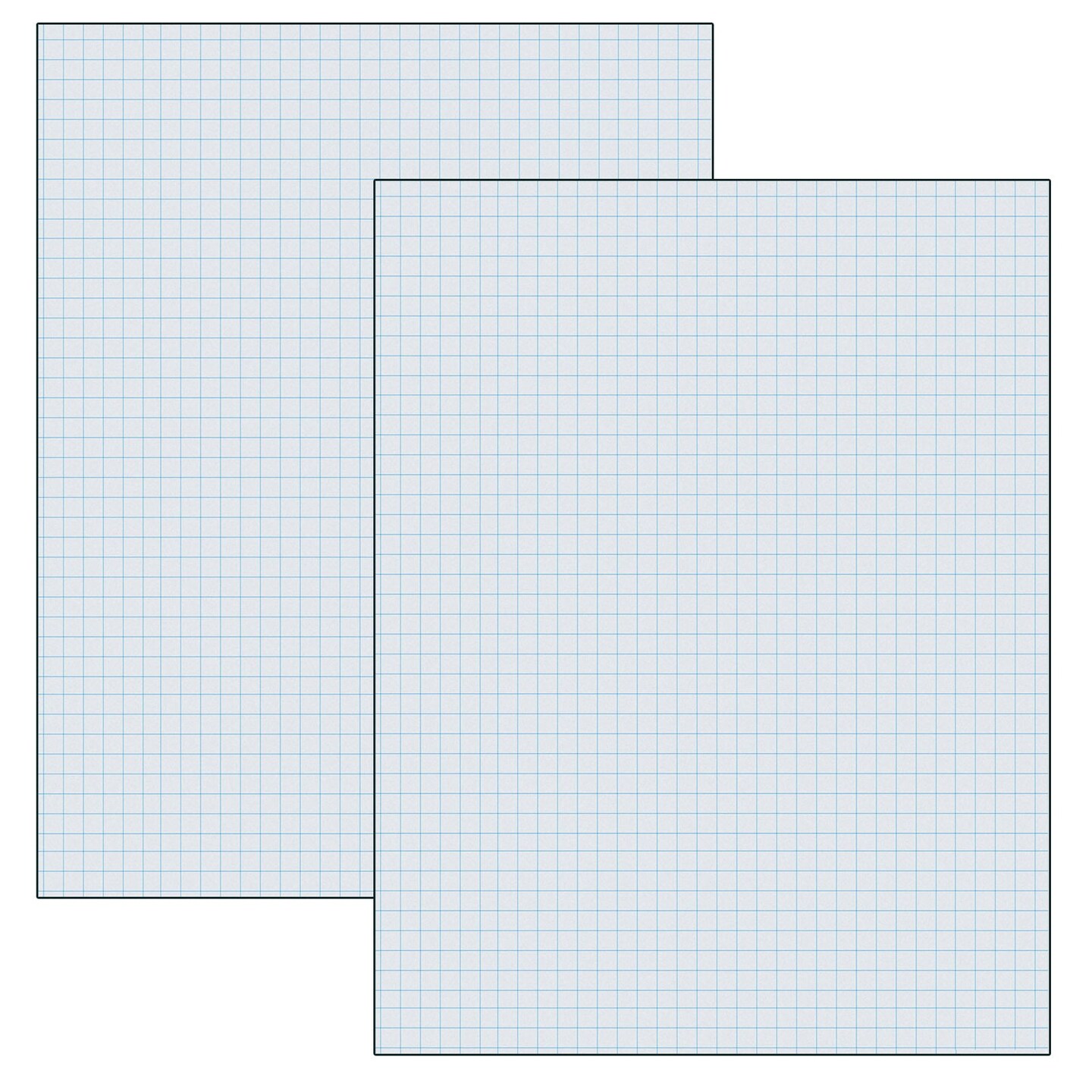 Graphing Paper, White, 1/4" Quadrille Ruled, 8-1/2" x 11", 500 Sheets ...