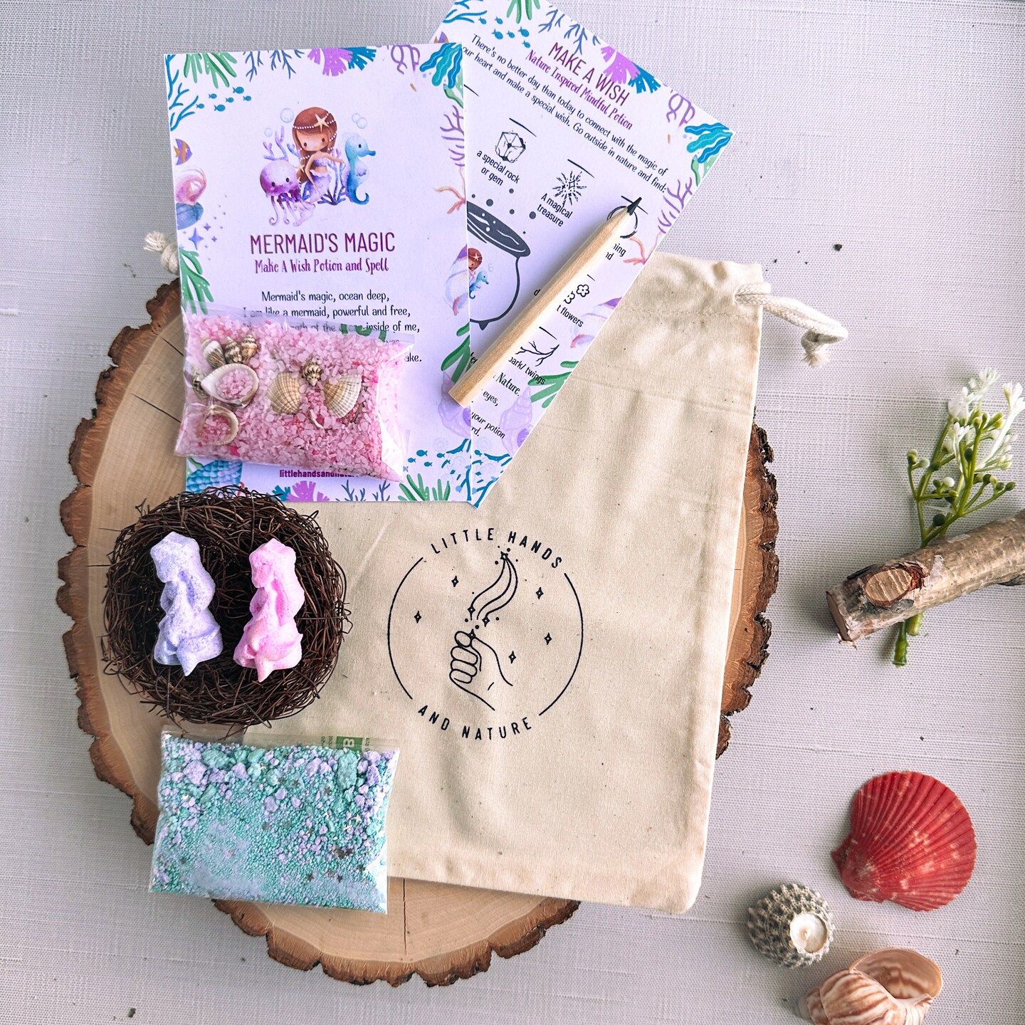 Mermaid's Potion Kit - Mermaid's Magic - Make a Wish Potion Play ...