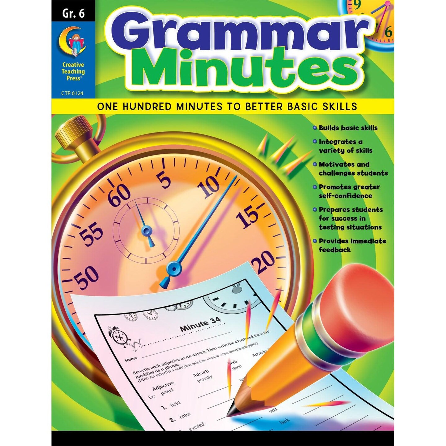 Grammar Minutes Workbook, Grade 6 | Michaels