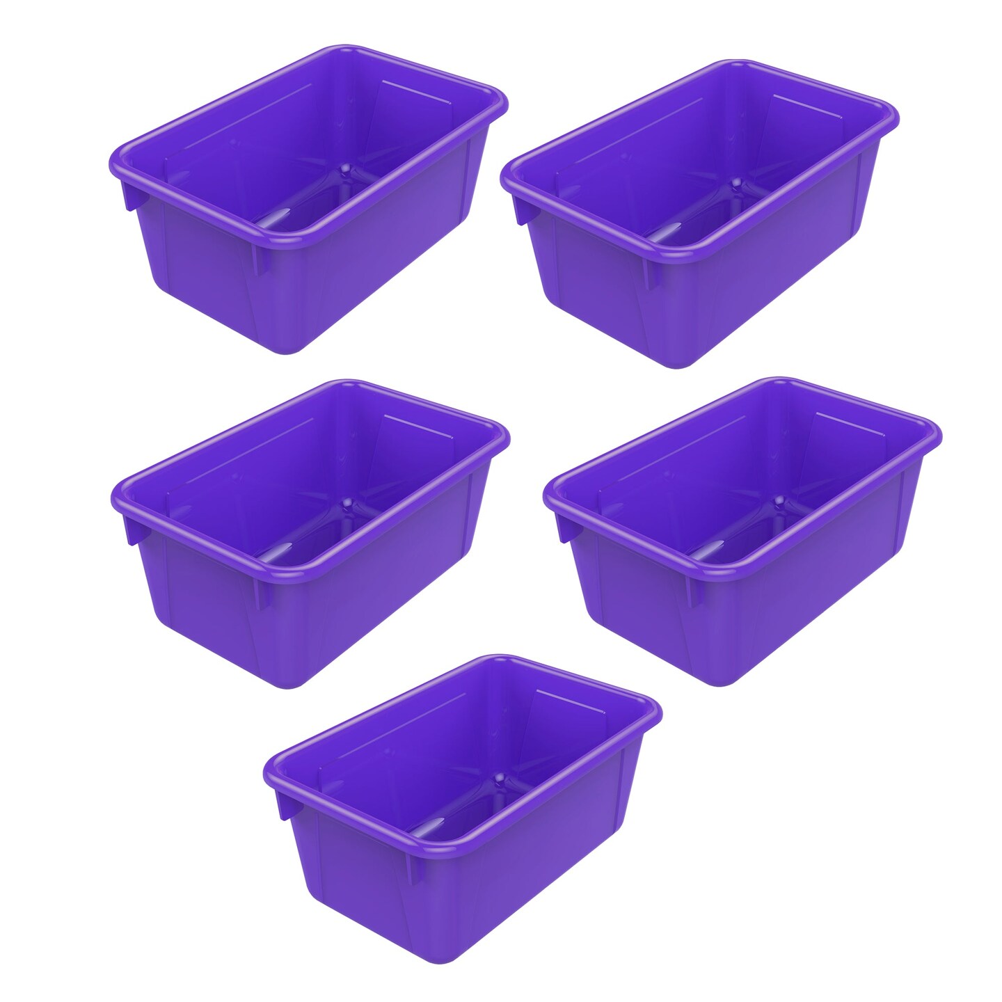Small Cubby Bin, Purple, Pack of 5 | Michaels