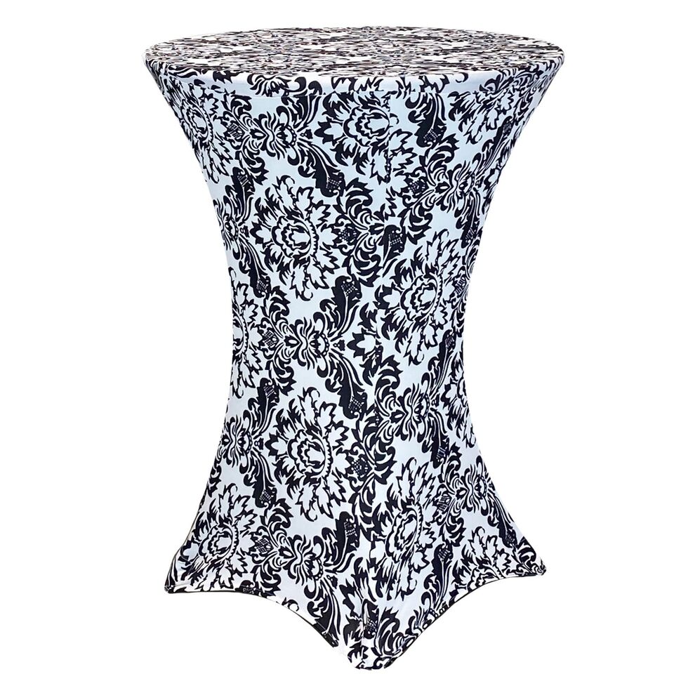 30x40 inches Stretchy Spandex Highboy Cocktail Table Cover | Michaels