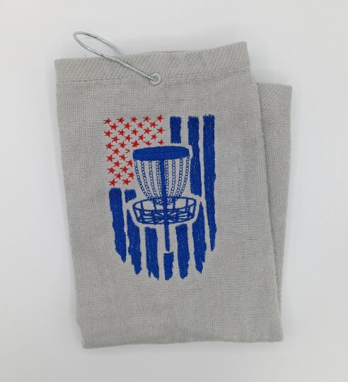 Disc Golf American flag personalized gift, Frisbee golf, Father's day ...